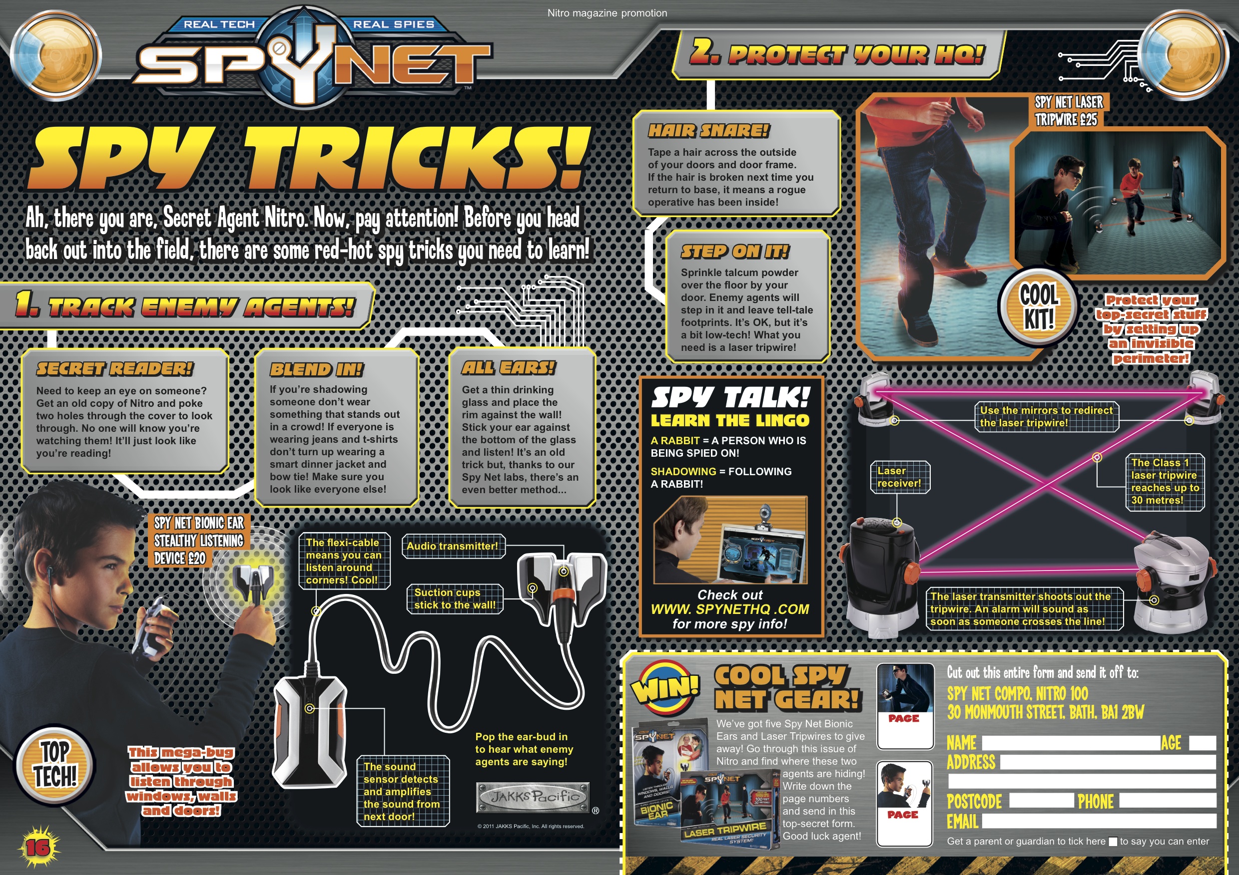 SpyNet Spy Tricks – Cavan Scott
