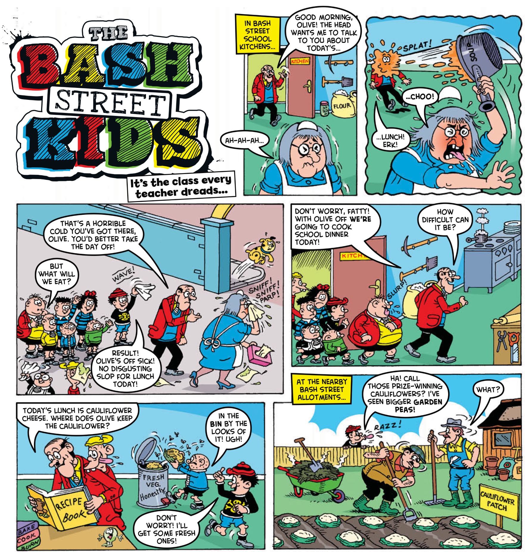 Writing the Bash Street Kids in this week’s Beano – Cavan Scott