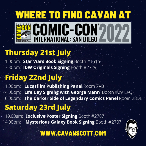 Cavan Scott – Comic Writer | Author | Screenwriter